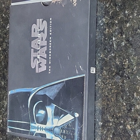 Star Wars | Media | Vintage Star Wars Trilogy Thx Widescreen Vhs ...